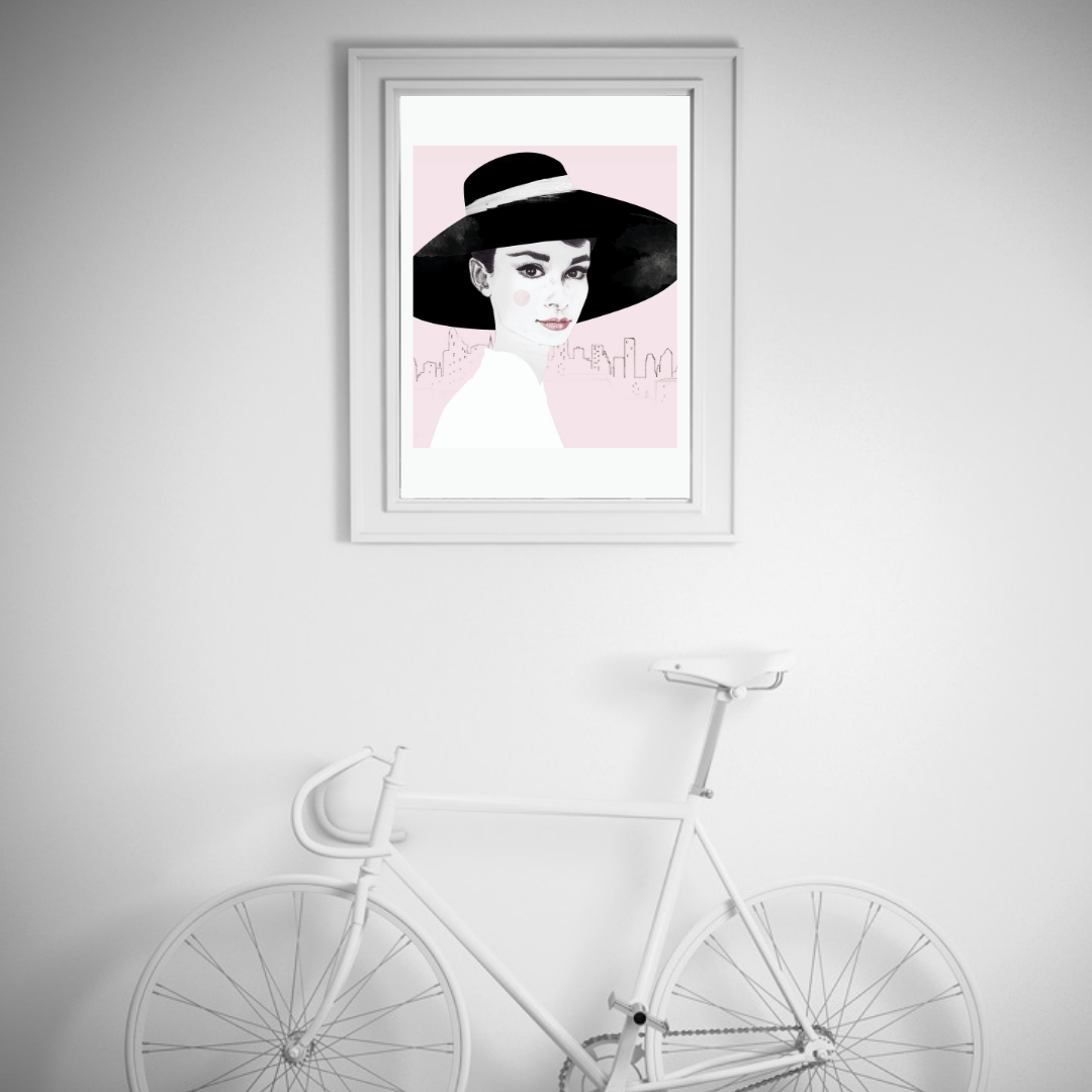 Stampa Audrey Hepburn – stay-hop